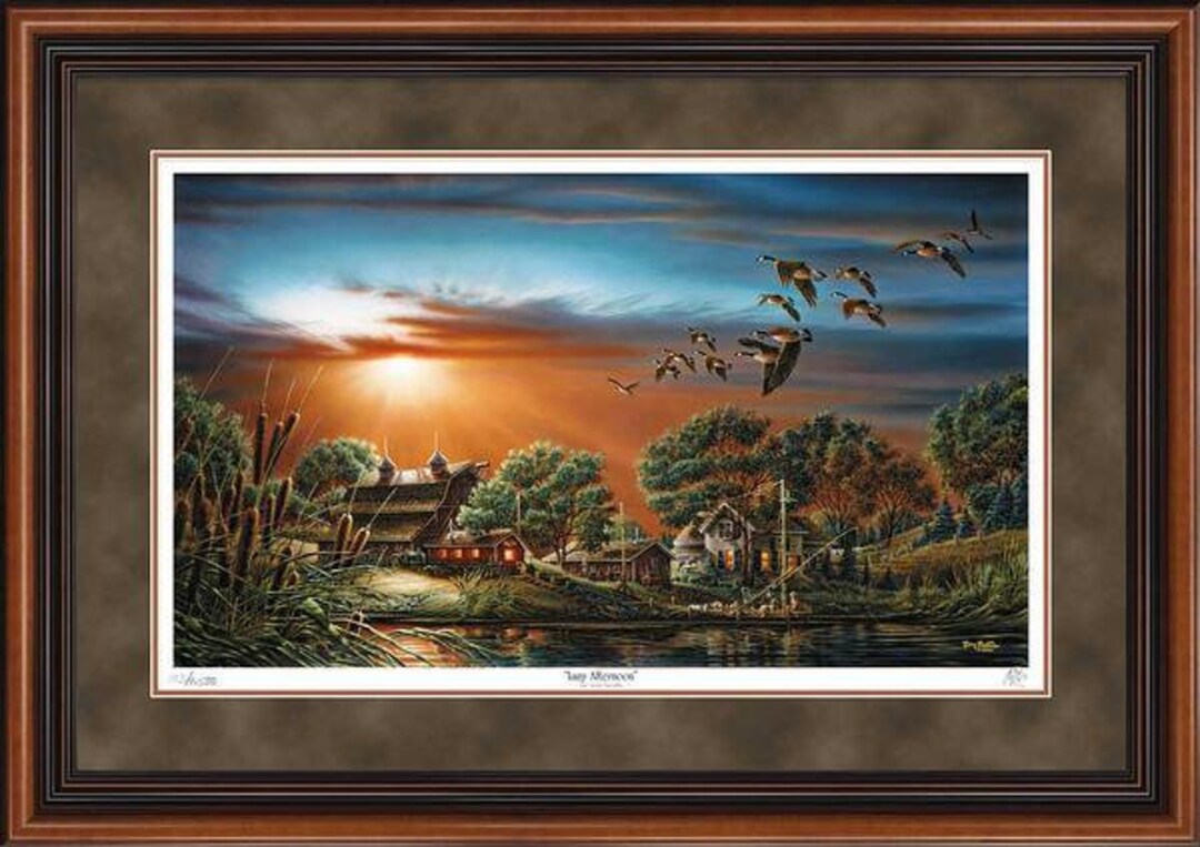 Lazy Afternoon by Terry Redlin Framed - Etsy