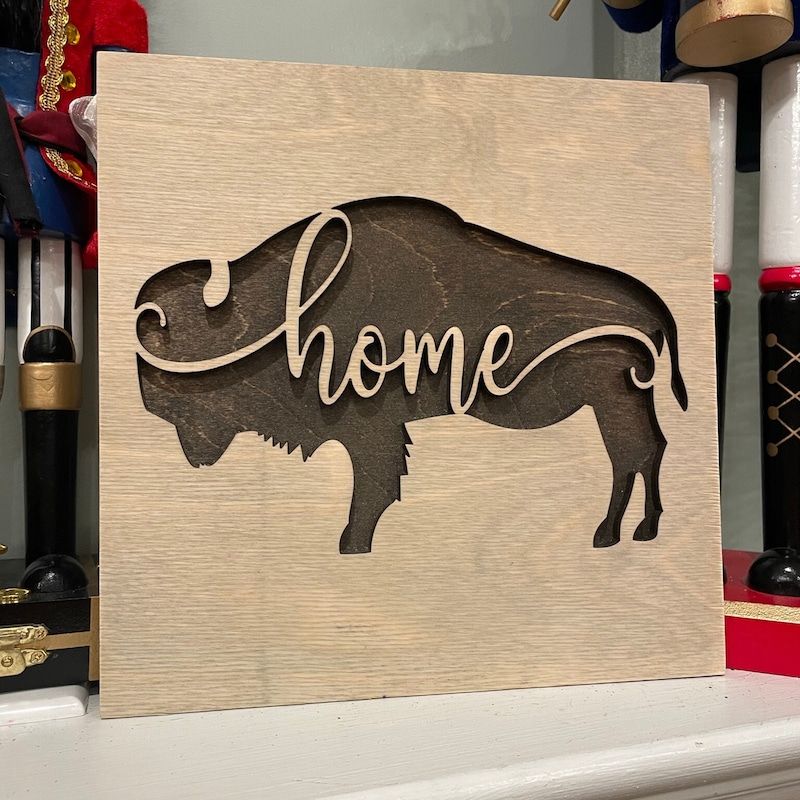 Buffalo Decor - Etsy