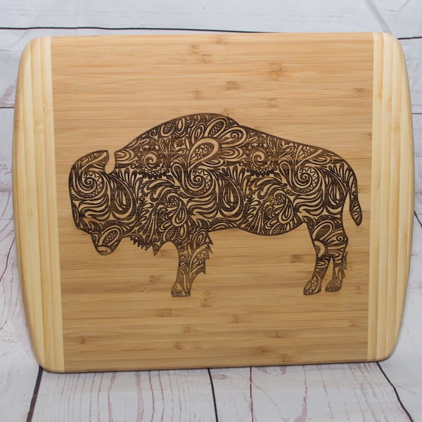 Buffalo Cutting Board - Etsy