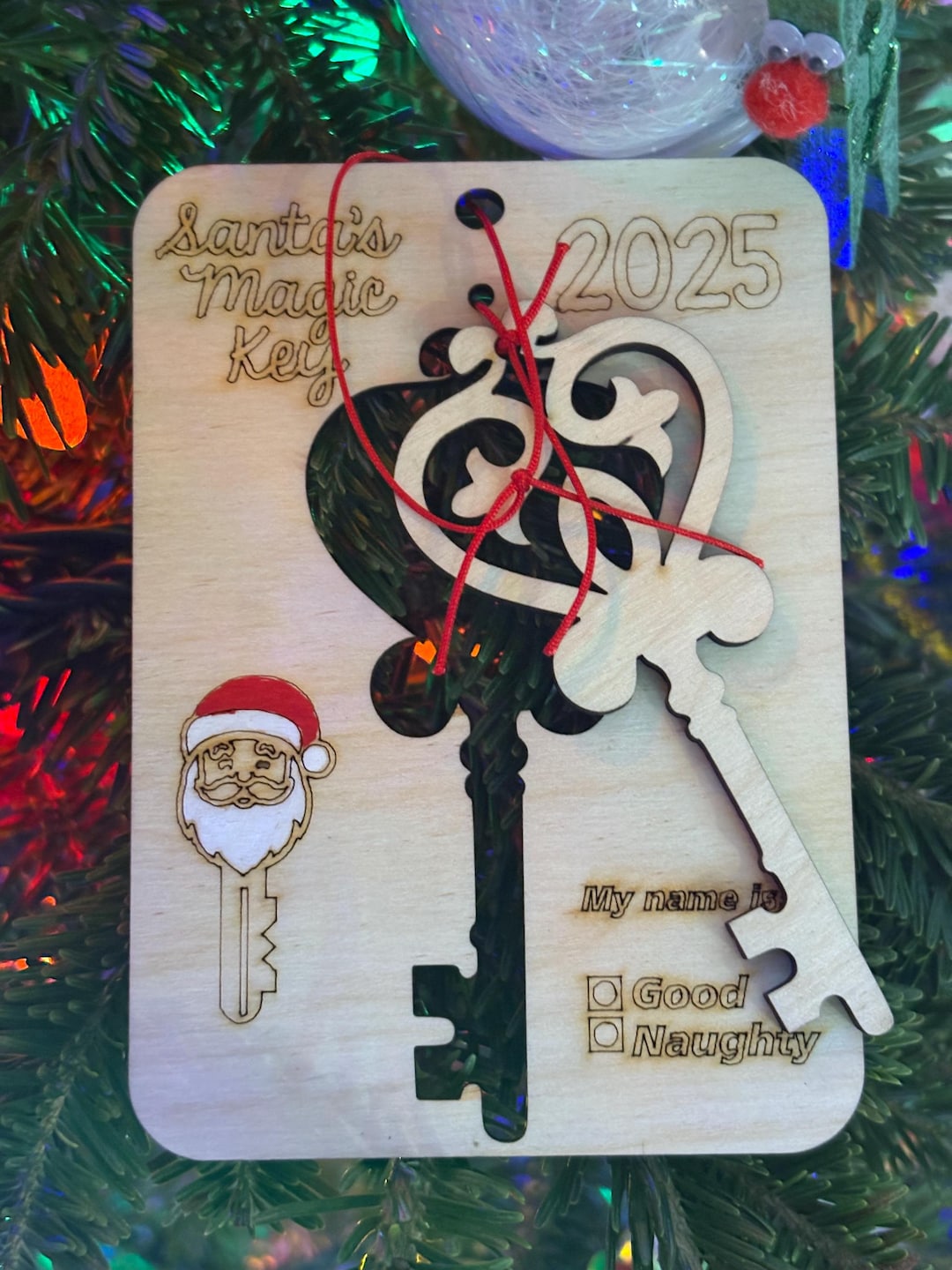 Personalized Santa Key & Letter Set, Christmas Eve Keepsake - Etsy