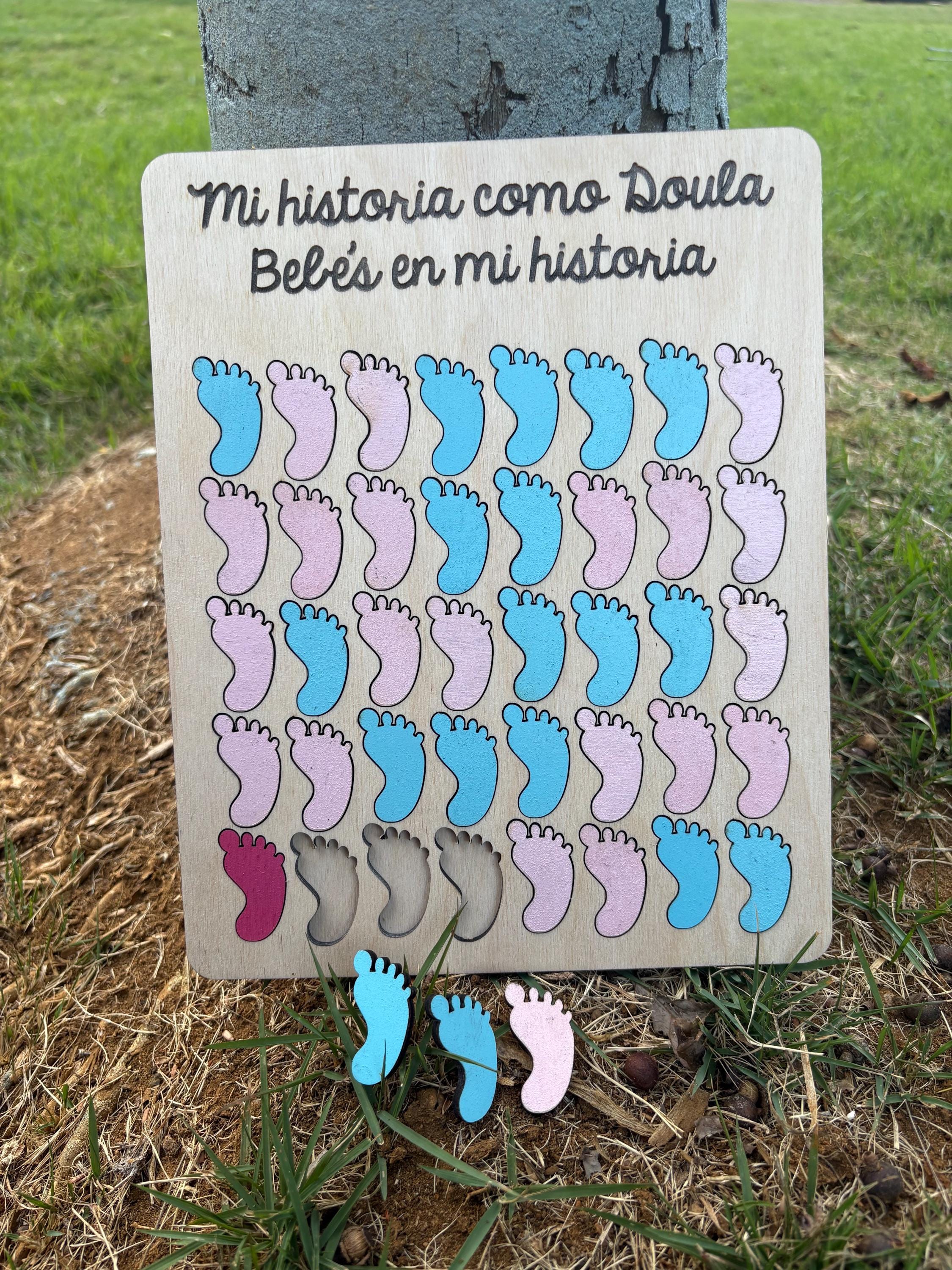 Personalized Birth Counting Chart: Doula Midwife Keepsake Gift - Etsy