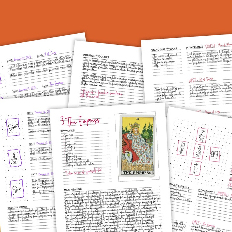 tarot-journal-template-bundle-8-5x11-letter-size-etsy
