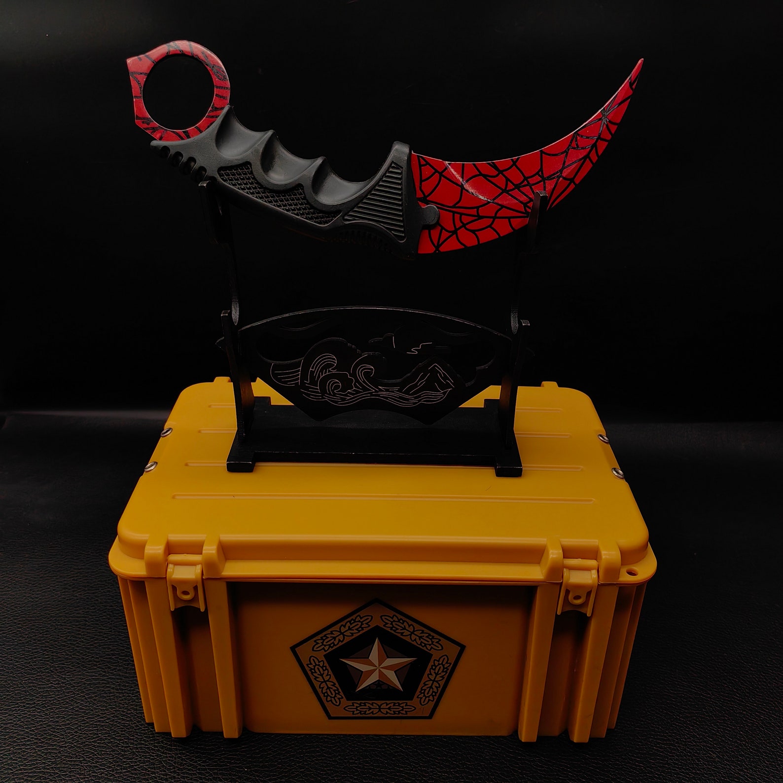 CSGO Gamma Case Skin Loot Box Crimson Web Melee Weapon Box Karambit ...