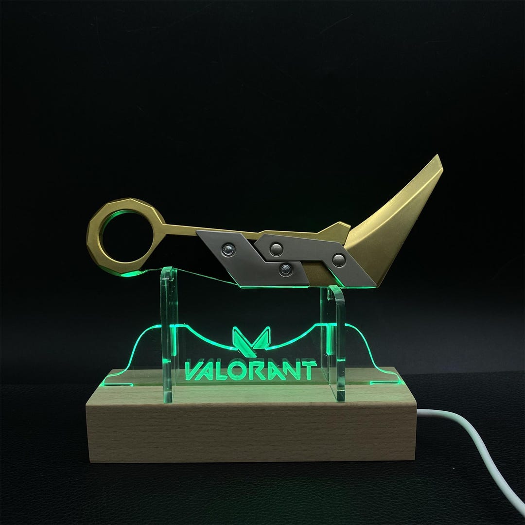 Handmade Metal Valorant Prime 2.0 Karambit Game Knife Replica Gamer ...