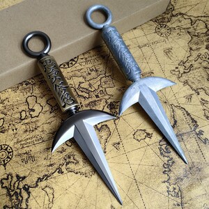 Ninja Thunder Kunai Ninjutsu Kunai Knife Replica Thunder God Kunai ...