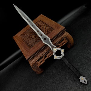 Hand-forged Infinity Sword Metal Infinity Blade Miniature Replica 30cm ...