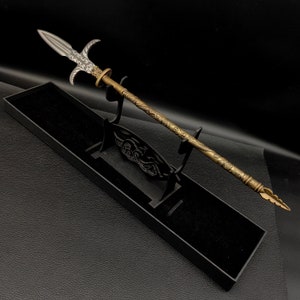 Brass Handle Zhaoyun Long Spear Zhangfei Snake Shape Knife Lvbu Double ...