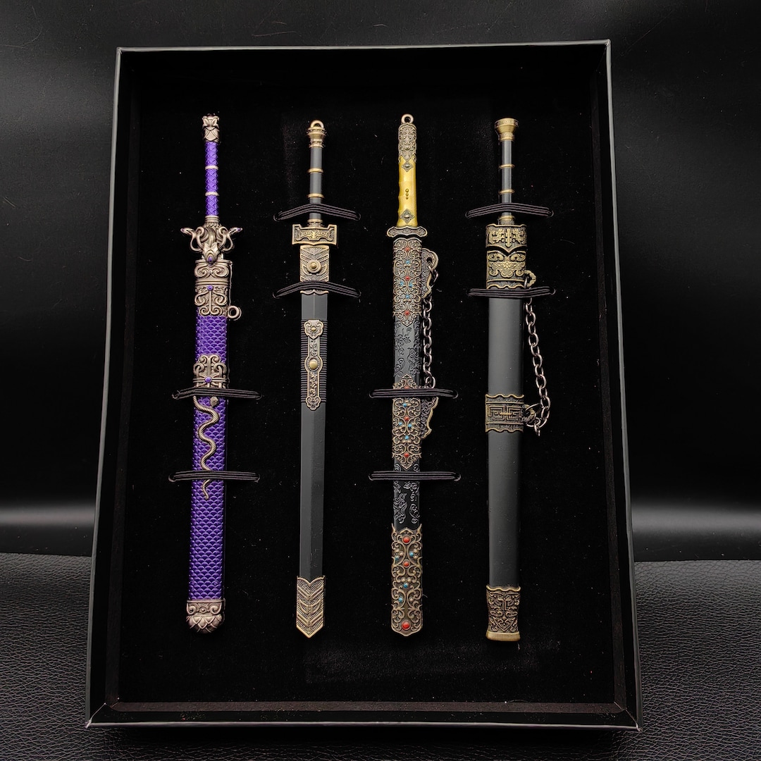 Hand-forged Ruyi Sword Three Poison Sword Miniature King of Yue Sword ...