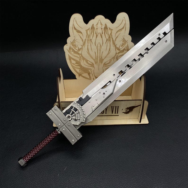 Handmade Cloud Fusion Sword Metal Replica Cloud Strife's Fusion Sword ...