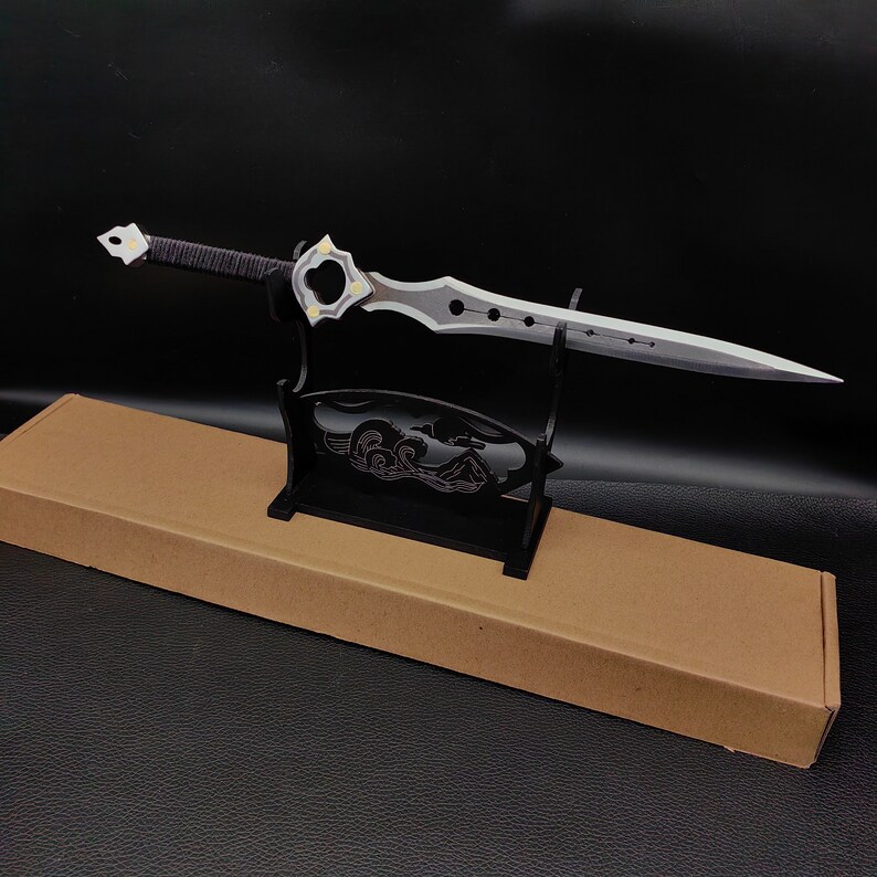 Infinity Sword Metal Infinity Blade 7.9 and 11.8 Mini Hand-forged ...
