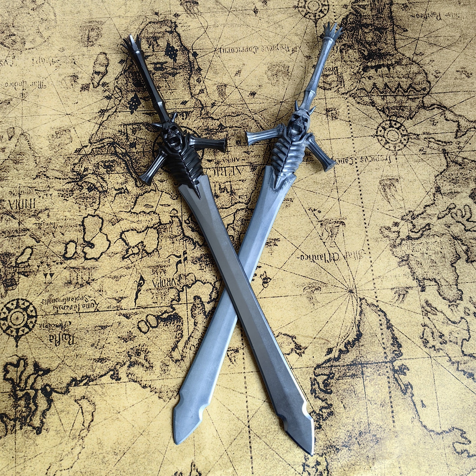 Hand-painted DMC Dante Rebellion Sword Miniature Dante Skull Sword ...