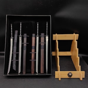 Hand-forged Japanese Ninja Katana Ancient Han Sword Tang Saber Tang ...