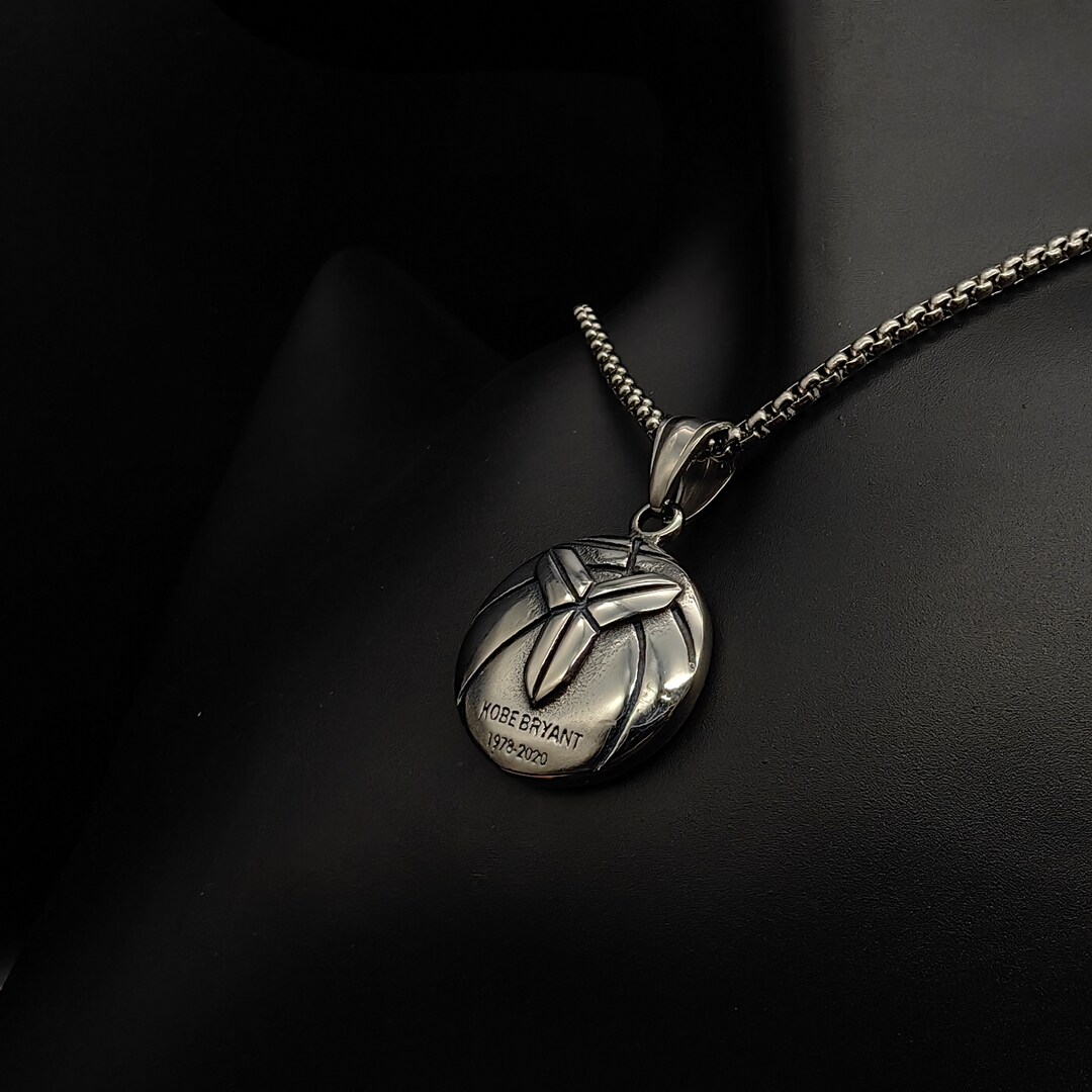 Black Mamba Kobe Necklace Basketball Fan Commemorating Kobe - Etsy