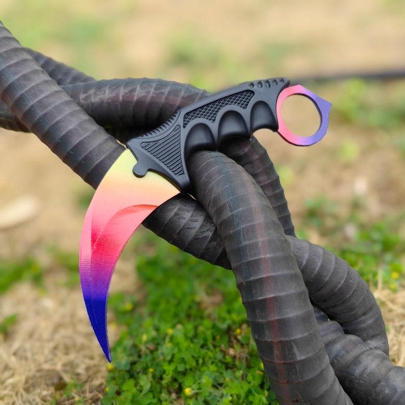 CSGO Fade Skin Flip Knife Gamma Loot Box CSGO Fade Karambit Trainer High-end Csgo Fade Skin ...