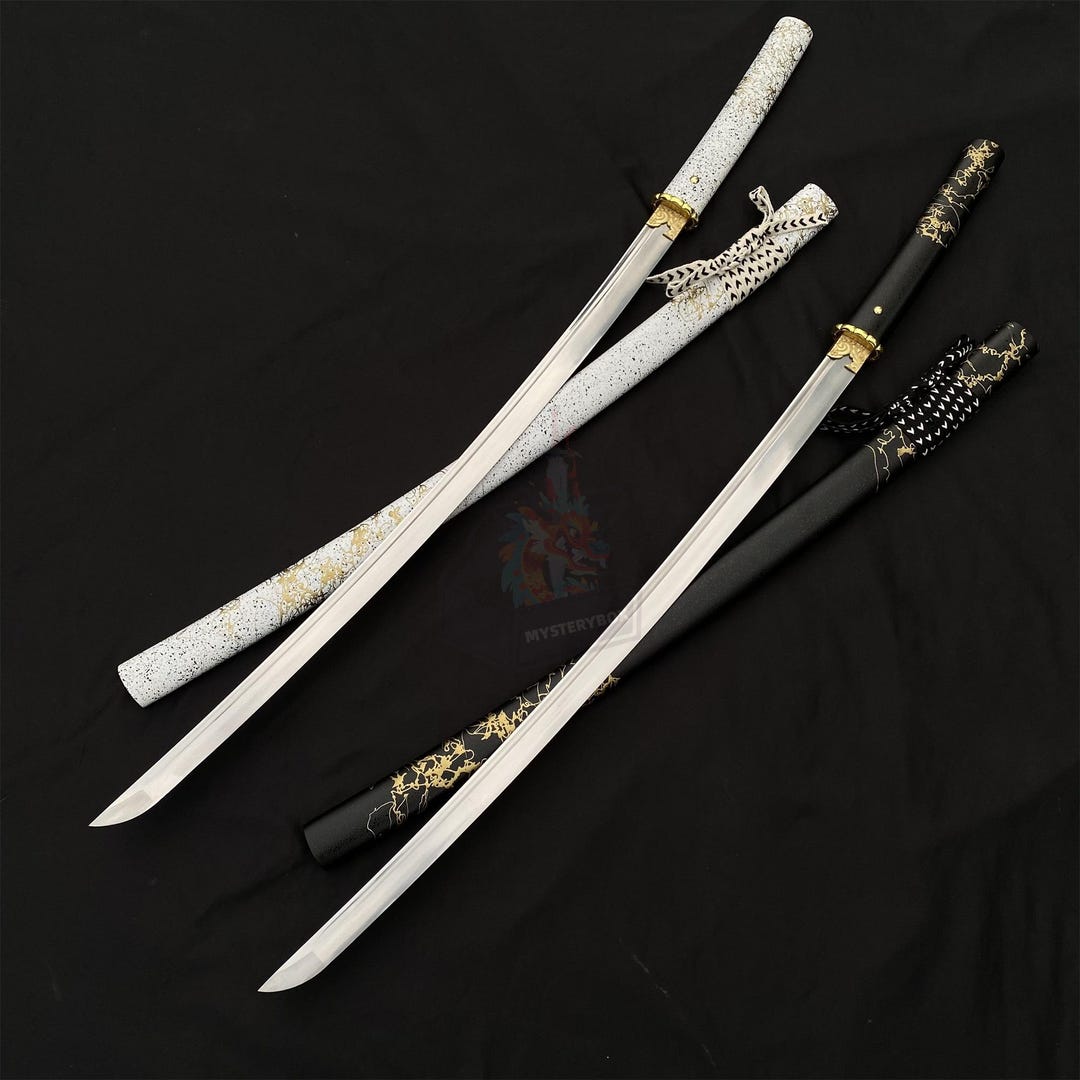 GOY Katana Ghost of Yotei Atsu Katana Gilded Night Gilded Dawn Samurai ...