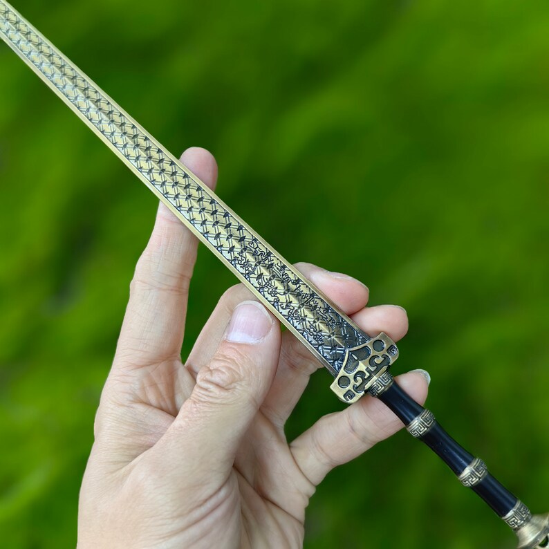 King Goujian Sword Tiny Sword of Goujian Mini Bronze Sword Replica ...