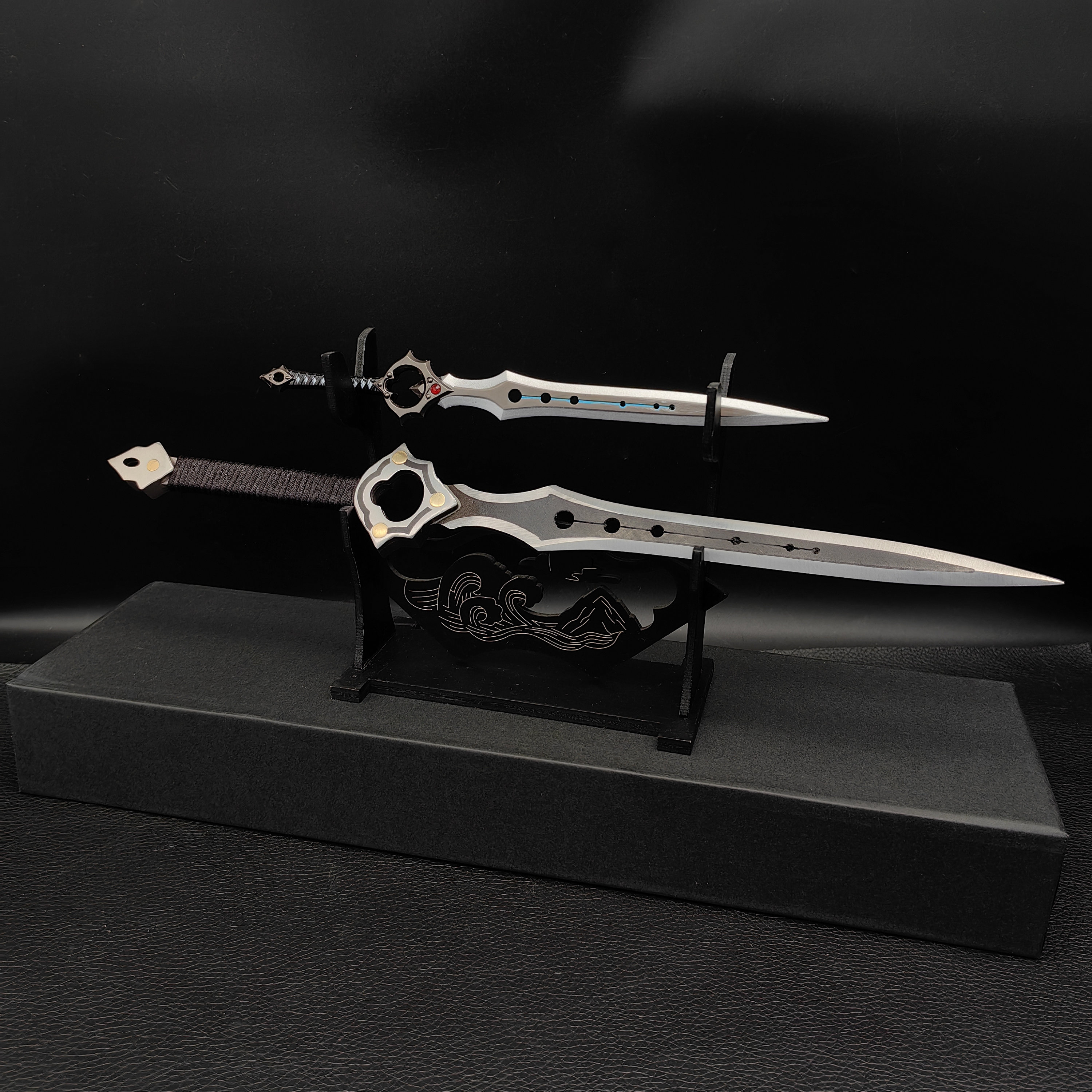 Infinity Sword Metal Infinity Blade 7.9 and 11.8 Mini Hand-forged ...