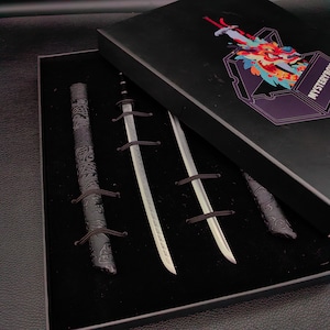 Samurai Katana Hand-forged Ninja Sword Mini Japanese Sword Samurai ...