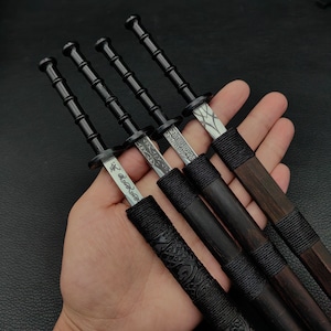 Hand-forged Japanese Ninja Katana Ancient Han Sword Tang Saber Tang ...