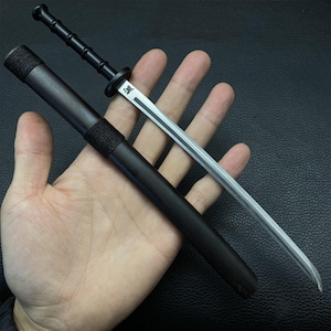 Samurai Katana Hand-forged Ninja Sword Mini Japanese Sword Samurai ...