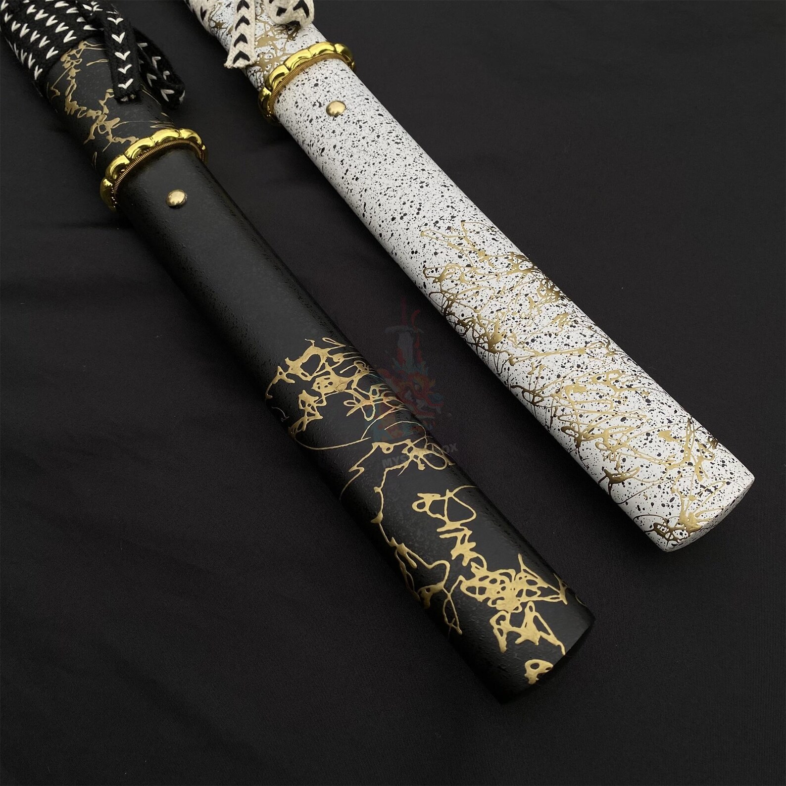 GOY Katana Ghost of Yotei Atsu Katana Gilded Night Gilded Dawn Samurai ...