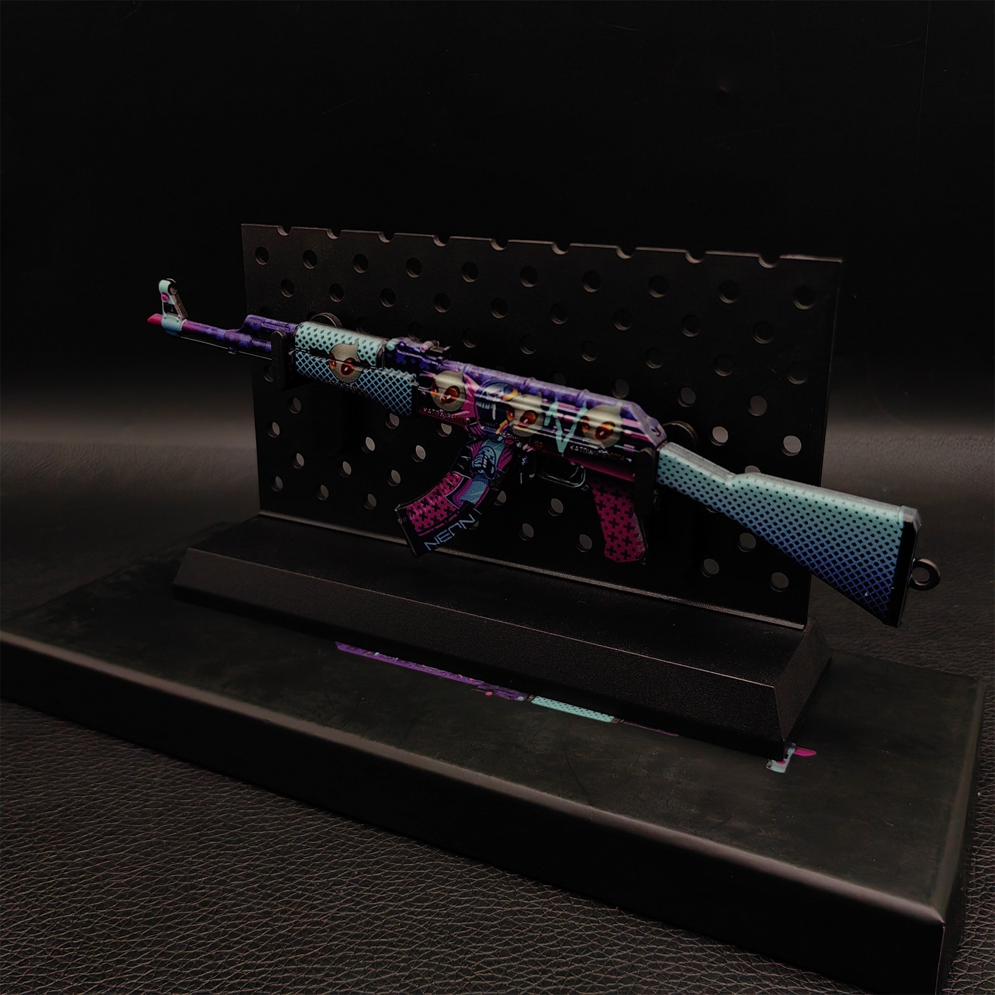 CSGO AK47 Neon Rider Skin Small Scale Replica Neon Rider AK47 1/6 Scale ...