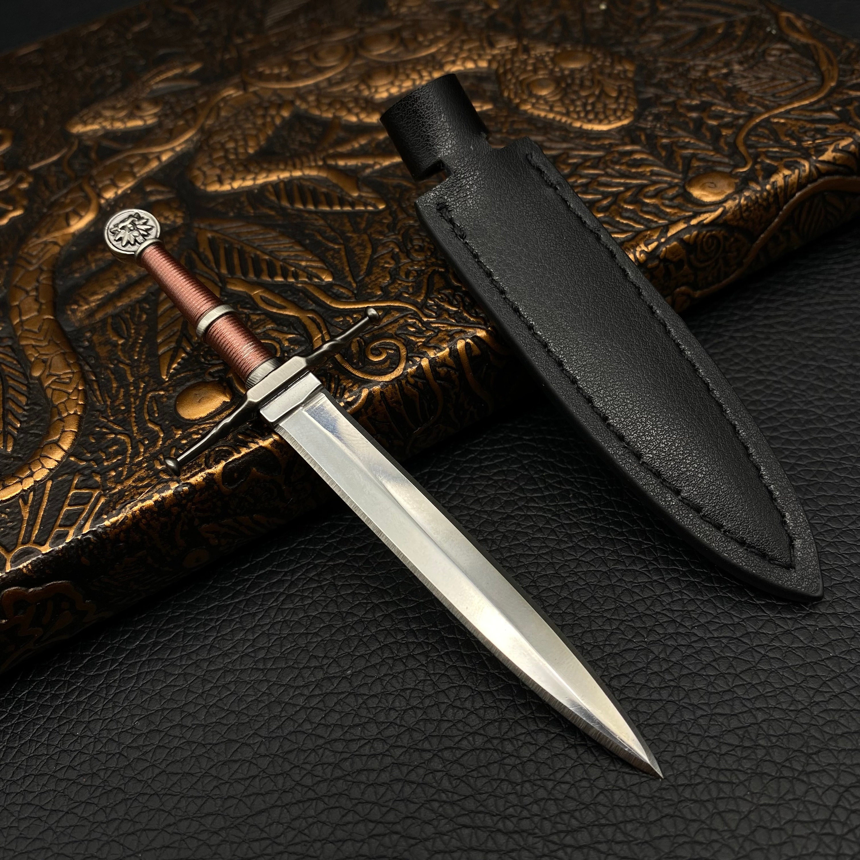 Wolven Steel Sword Steel Wolf Sword Replica Wolf School Katana Wolven ...