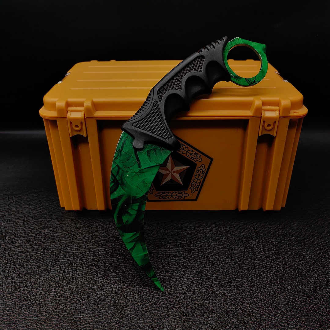 CSGO Gamma Doppler Skin Box Gamma Doppler Karambit Trainer Green ...
