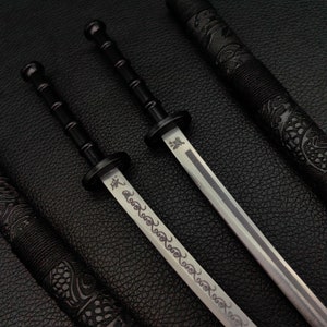 Samurai Katana Hand-forged Ninja Sword Mini Japanese Sword Samurai ...