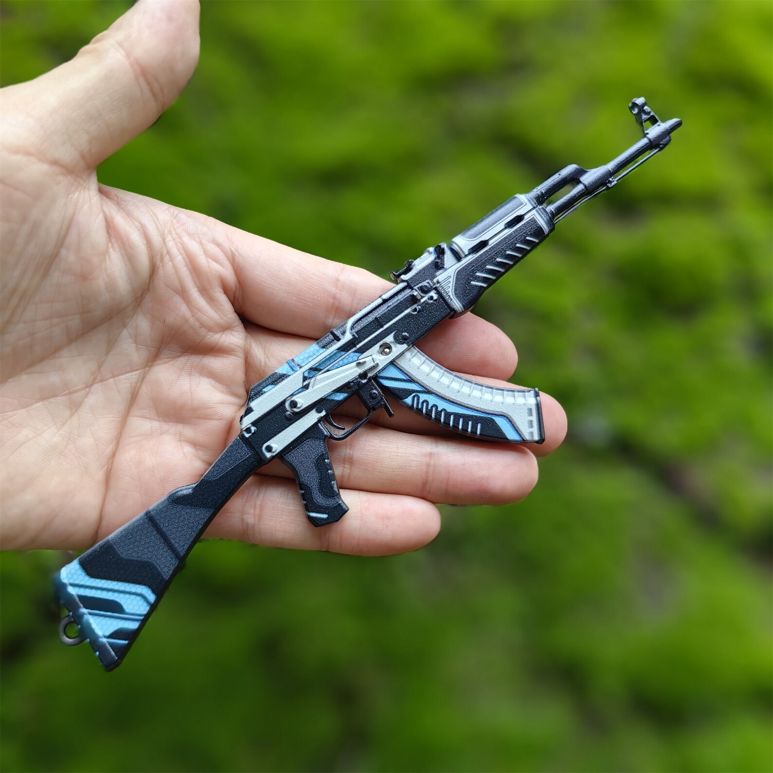 CSGO AK47 Vulcan Skin Small Size Replica Vulcan AK47 1/6 Scale Metal ...