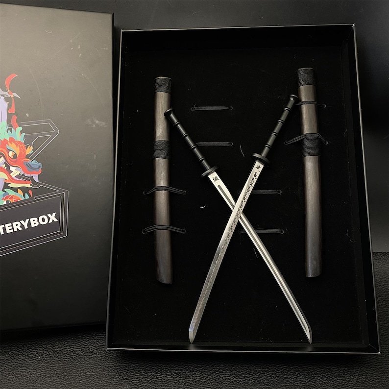 Samurai Katana Hand-forged Ninja Sword Mini Japanese Sword Samurai ...
