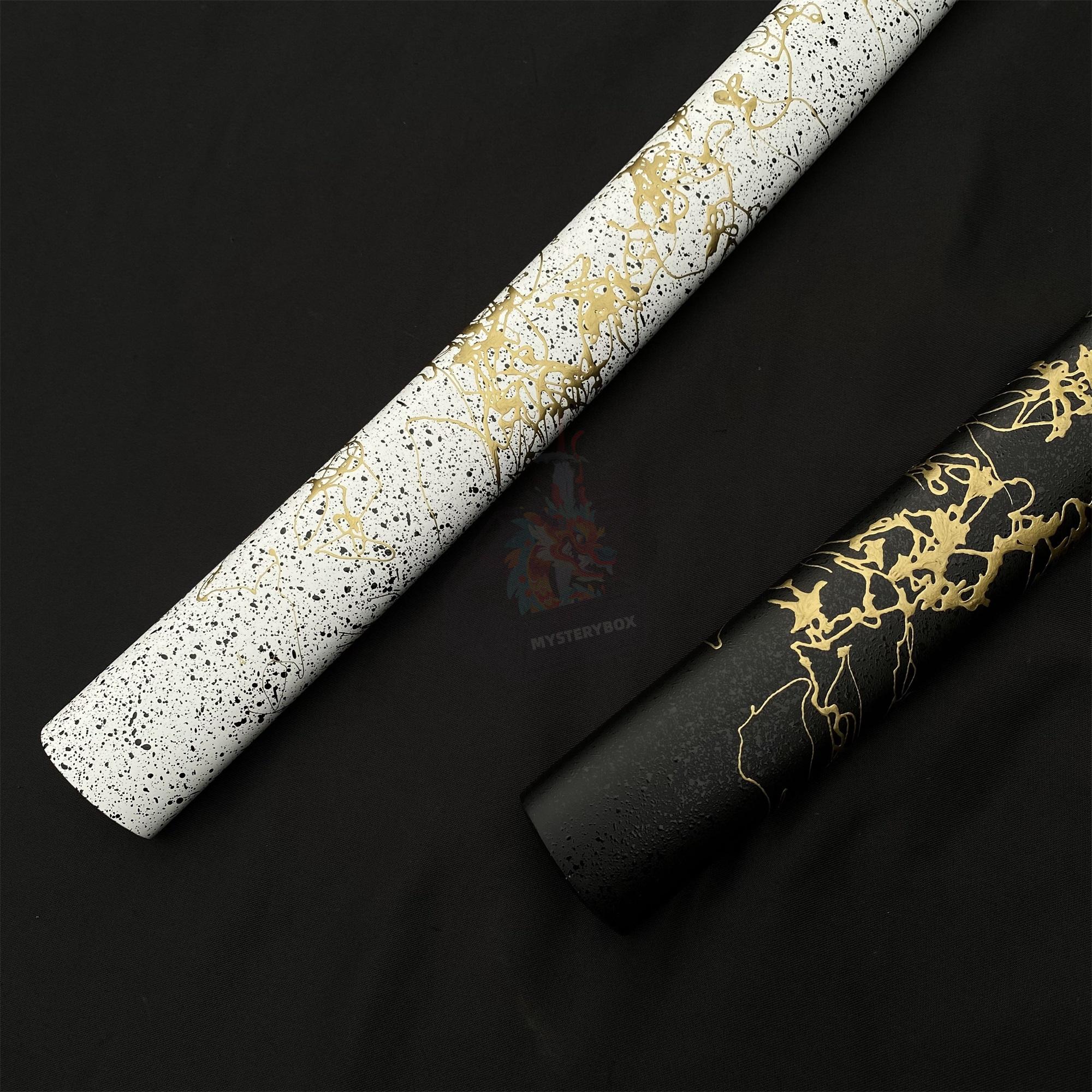 GOY Katana Ghost of Yotei Atsu Katana Gilded Night Gilded Dawn Samurai ...