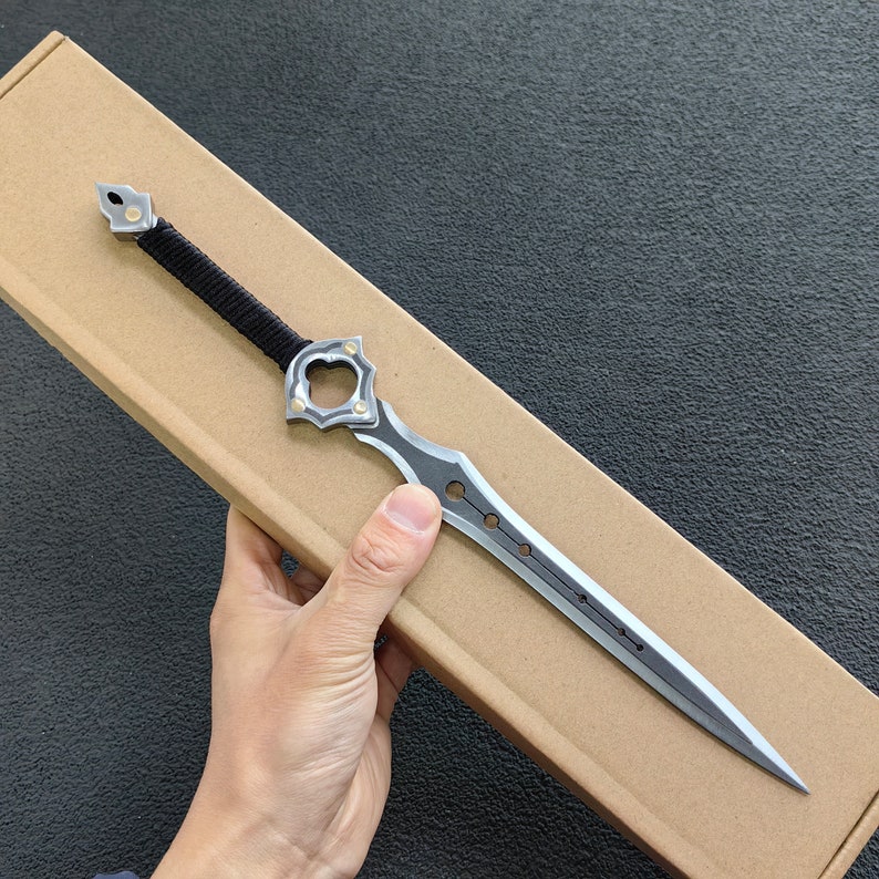 Infinity Sword Metal Infinity Blade 7.9 and 11.8 Mini Hand-forged ...