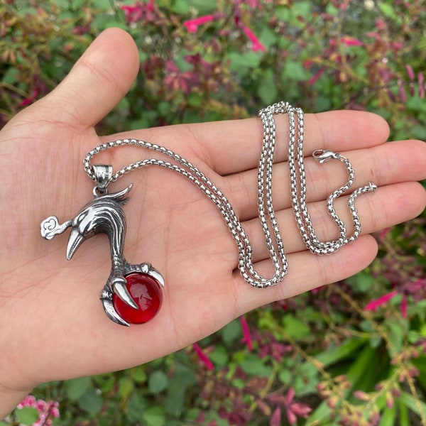 Phoenix Ruby Necklace - Etsy