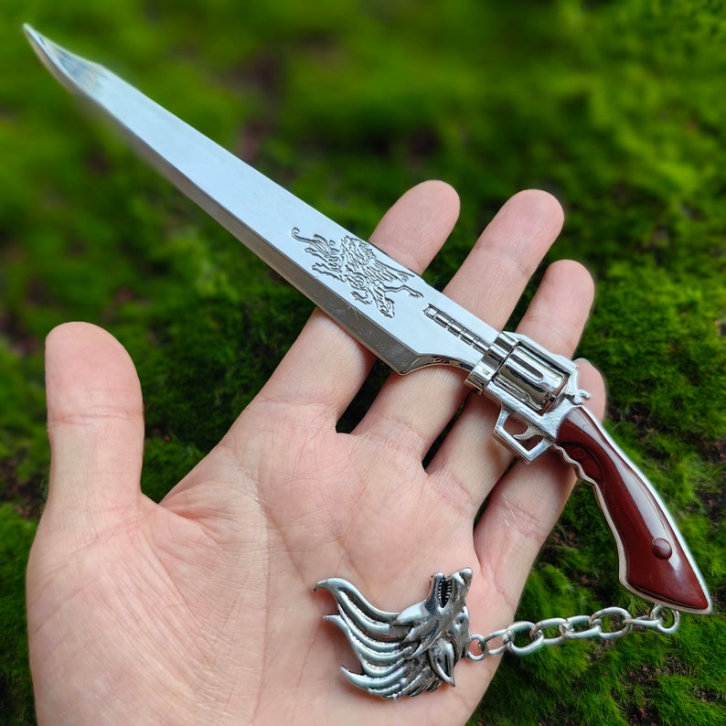 FF8 Squall Leonhart Gunblade Final Fantasy Series Revolver Shape Sword ...