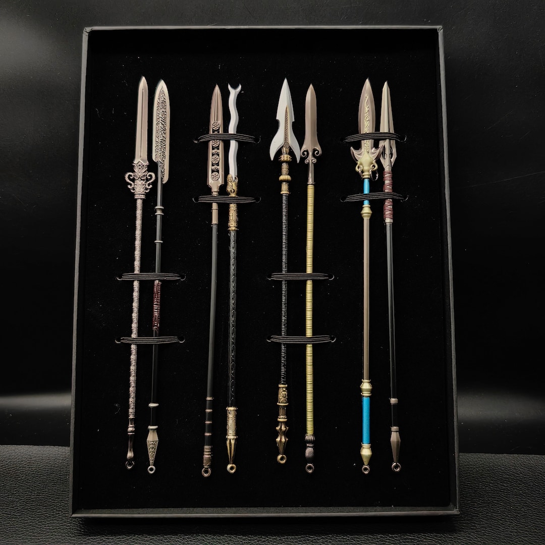 Mini Three Kingdom Famous General Spear Zhaoyun Zhang Fei Spear ...