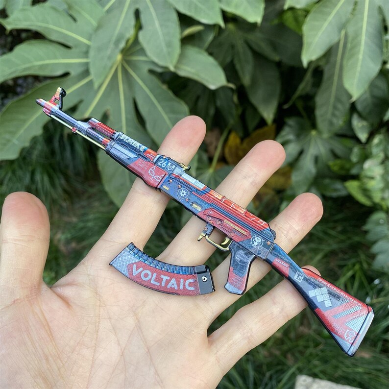 CSGO AK47 Bloodsport Skin 1:6 Scale Tiny Gun Gamer Christmas Gifts ...