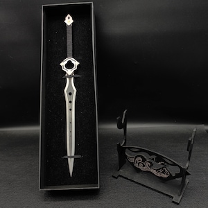 Hand-forged Infinity Sword Metal Infinity Blade Miniature Replica 30cm ...