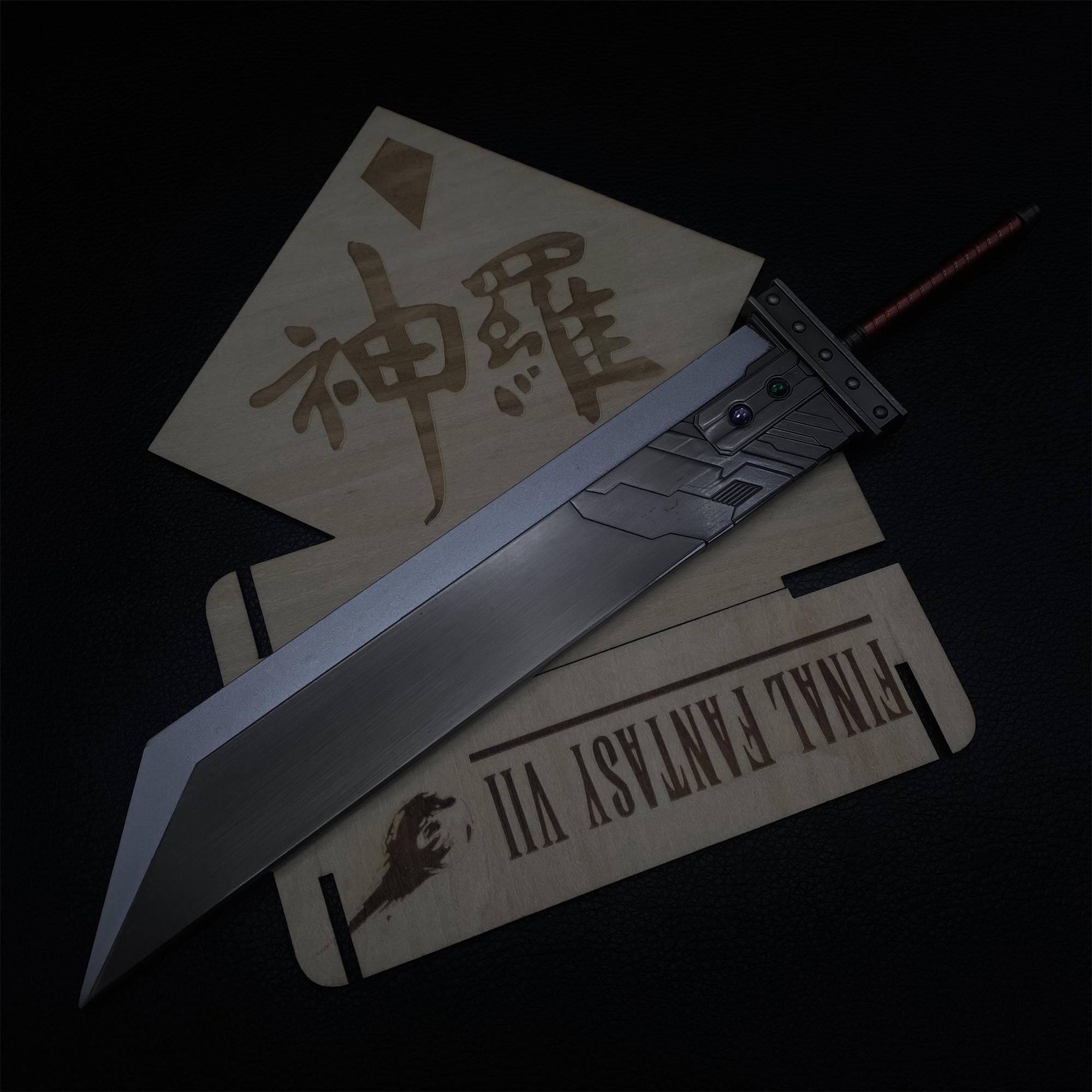 Handmade FF7 Cloud Buster Sword Cloud's Broadsword Cloud Strife Buster ...