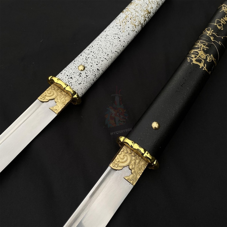 GOY Katana Ghost of Yotei Atsu Katana Gilded Night Gilded Dawn Samurai ...