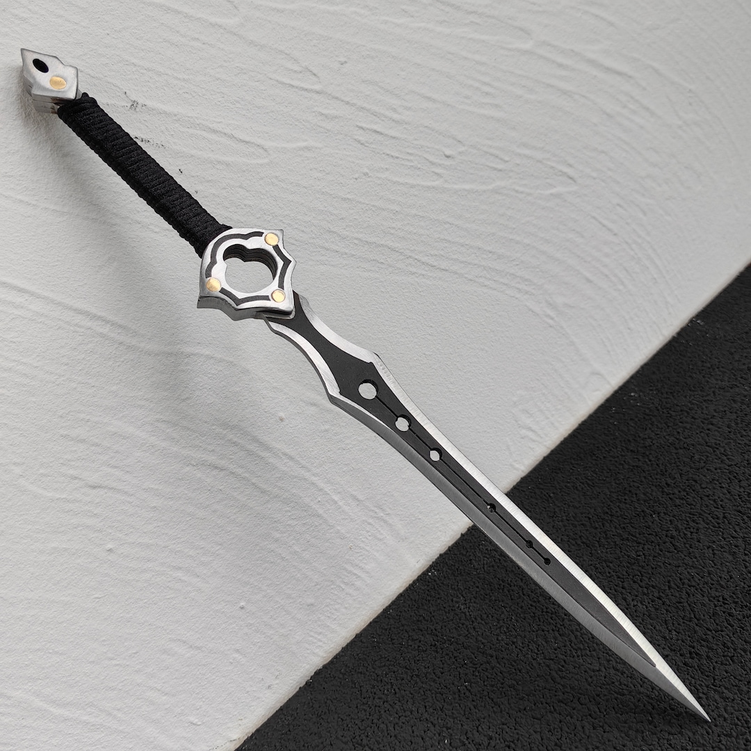 Hand-forged Infinity Sword Metal Infinity Blade Miniature Replica 30cm ...