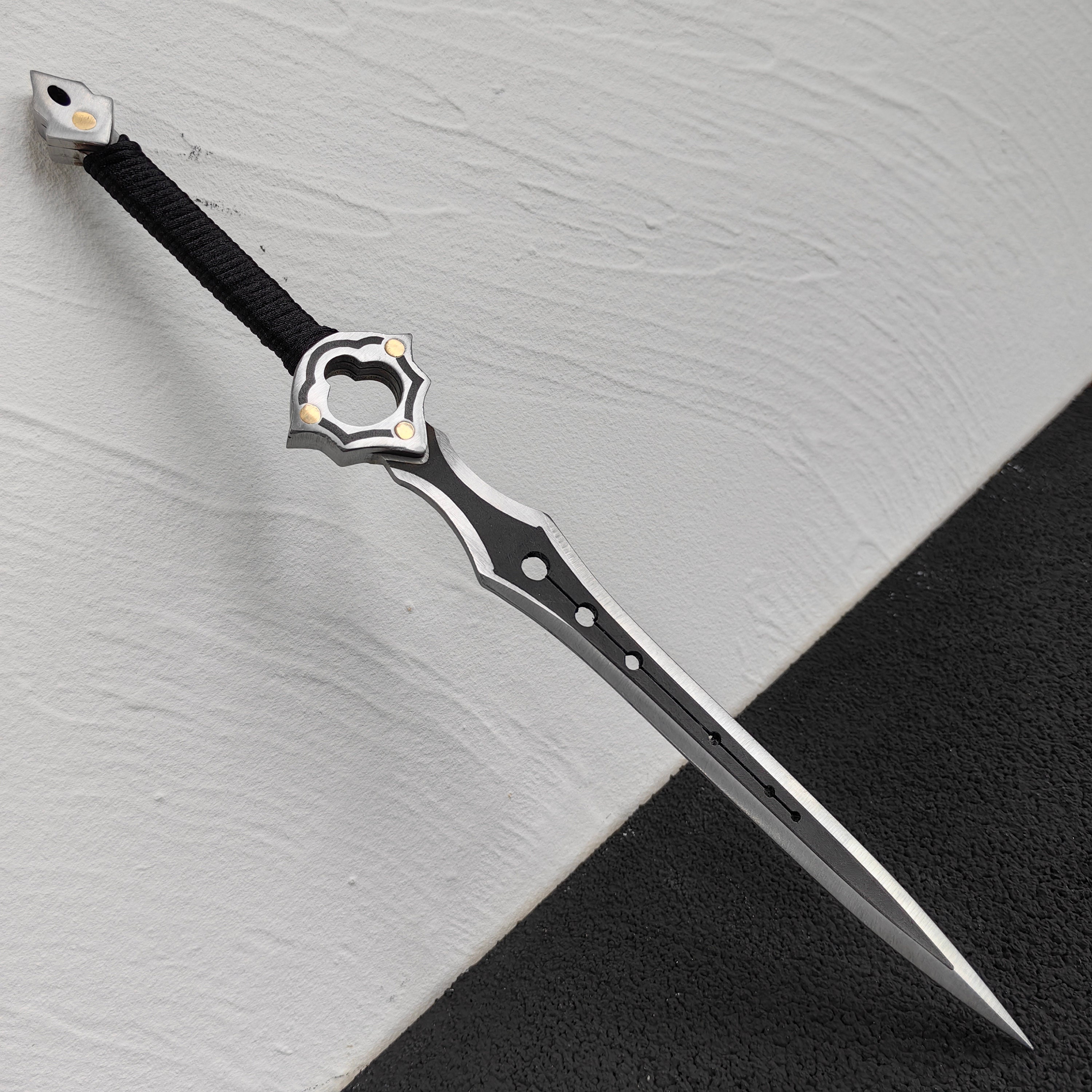 Hand-forged Infinity Sword Metal Infinity Blade Miniature Replica 30cm ...