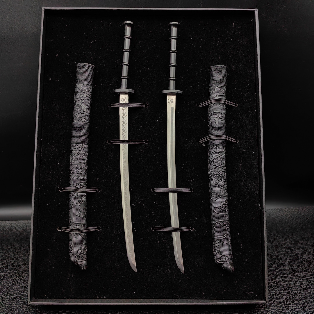 Samurai Katana Hand-forged Ninja Sword Mini Japanese Sword Samurai ...