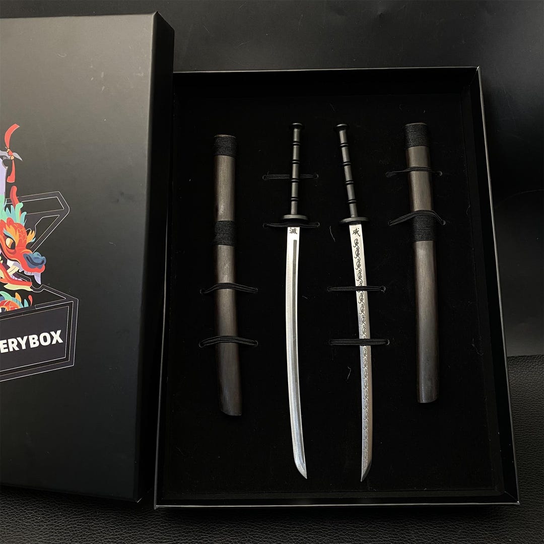 Samurai Katana Hand-forged Ninja Sword Mini Japanese Sword Samurai ...