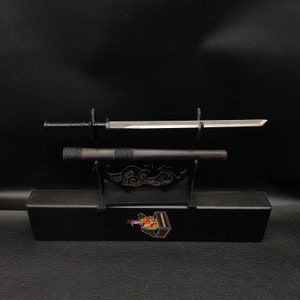 Hand-forged Japanese Ninja Katana Ancient Han Sword Tang Saber Tang ...