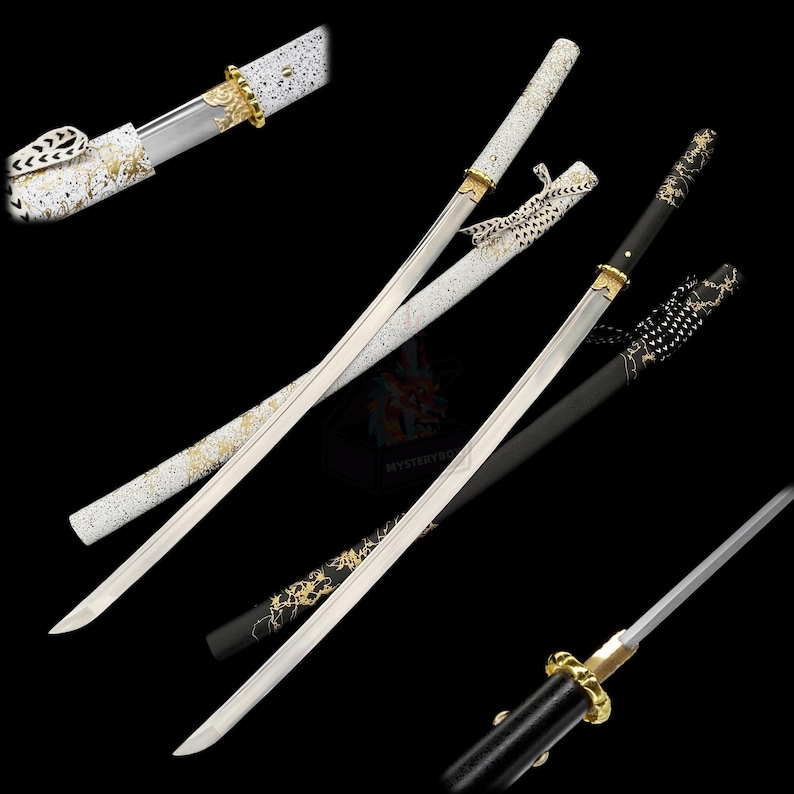 GOY Katana Ghost of Yotei Atsu Katana Gilded Night Gilded Dawn Samurai ...