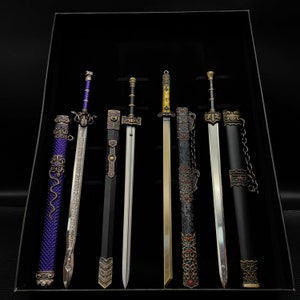 Hand-forged Ruyi Sword Three Poison Sword Miniature King of Yue Sword ...