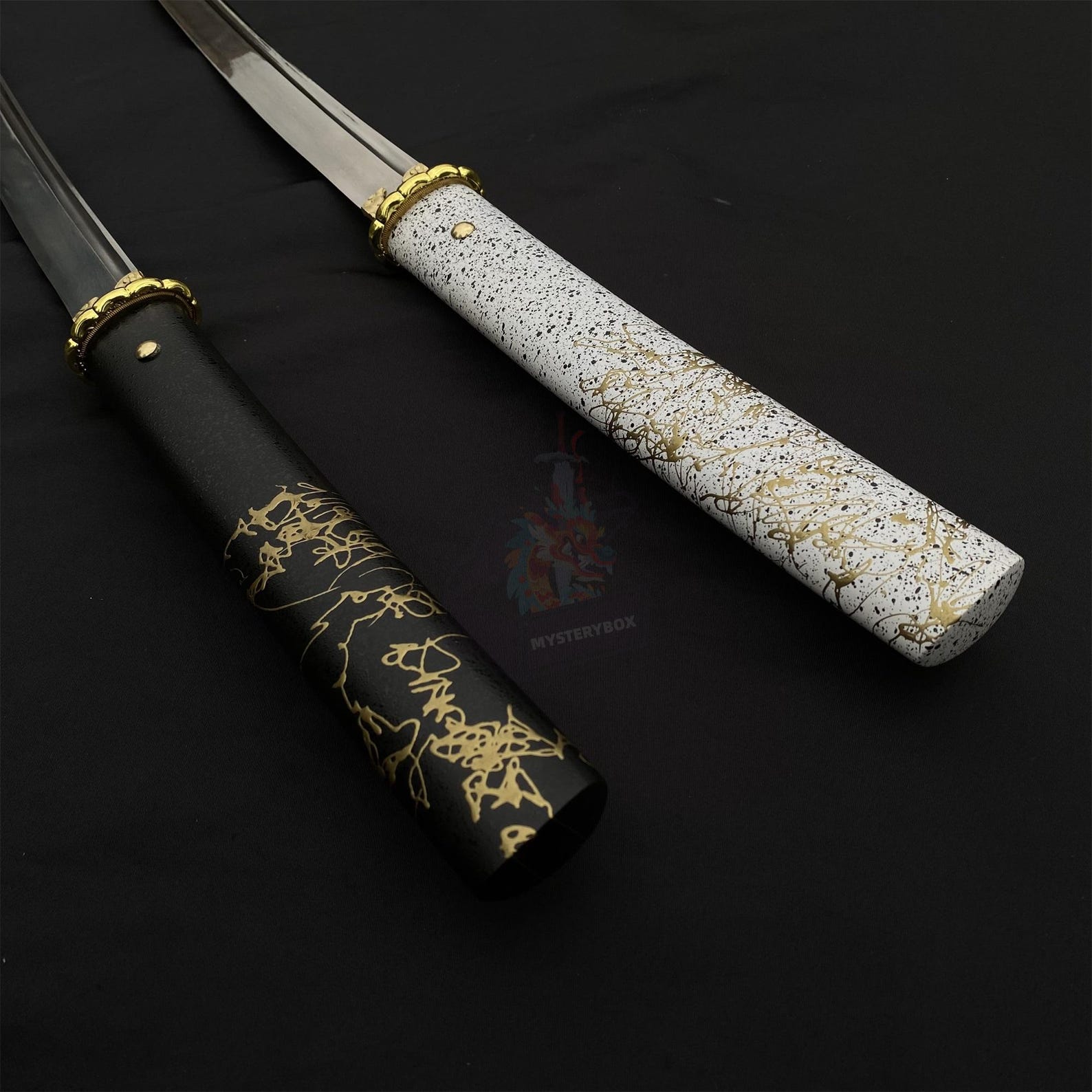 GOY Katana Ghost of Yotei Atsu Katana Gilded Night Gilded Dawn Samurai ...