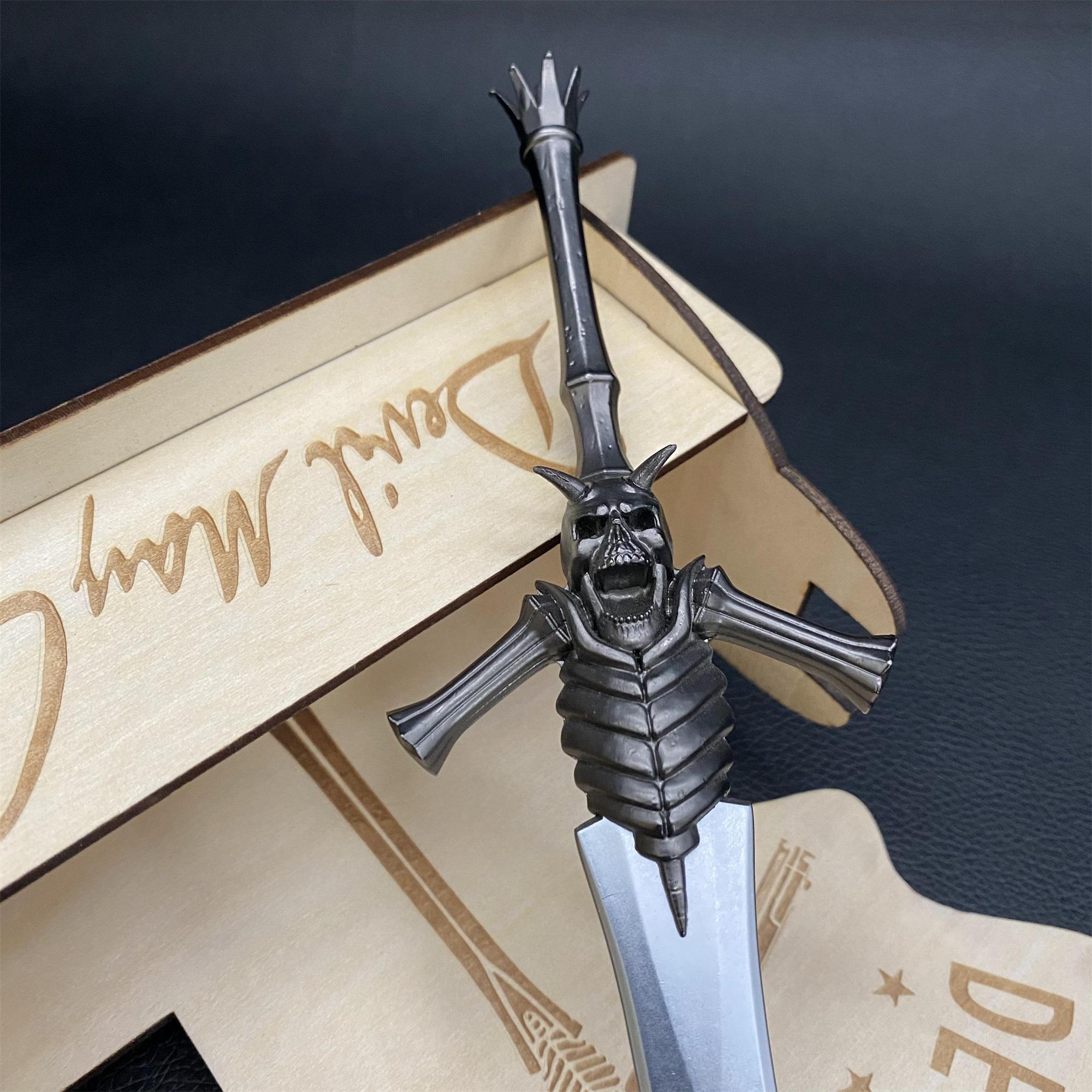 Hand-painted DMC Dante Rebellion Sword Miniature Dante Skull Sword ...