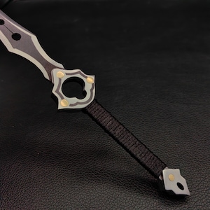 Hand-forged Infinity Sword Metal Infinity Blade Miniature Replica 30cm ...